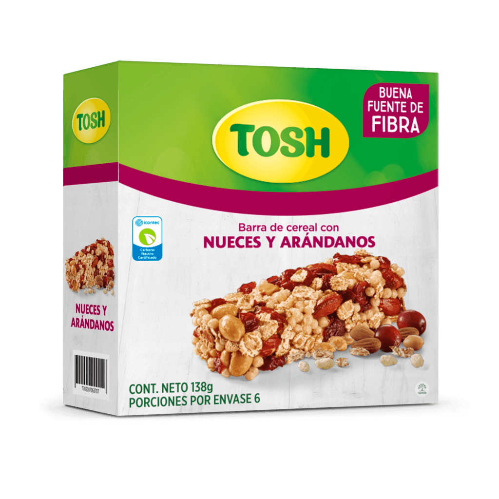 Barra de Arándanos - TOSH | Cuídate, no te castigues