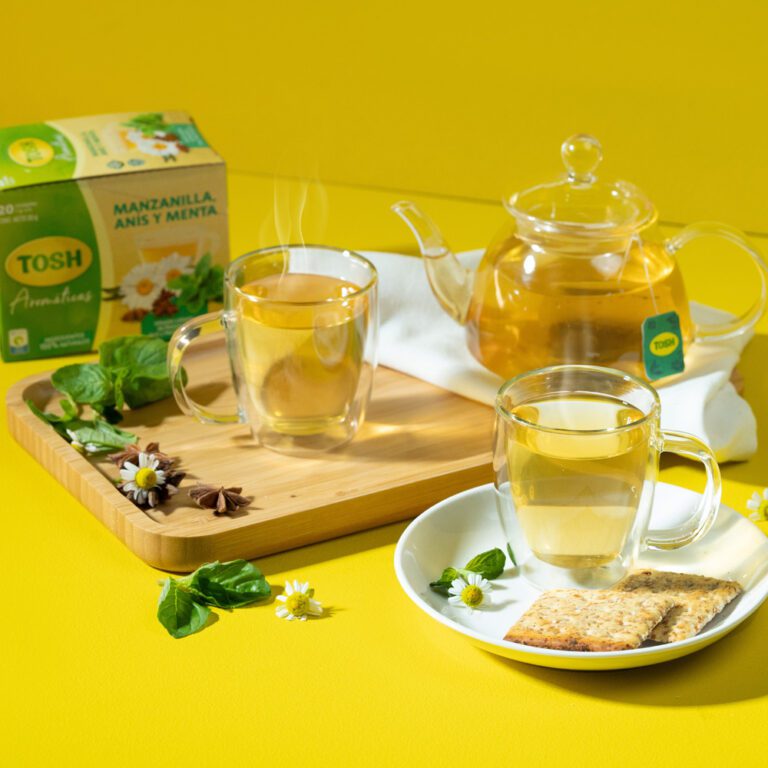Infusiones de manzanilla, Anís y menta - TOSH