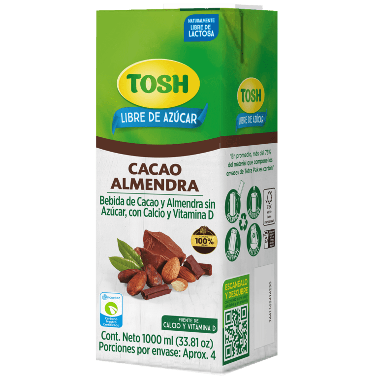 Cacao almendra - TOSH - Cuídate, no te castigues
